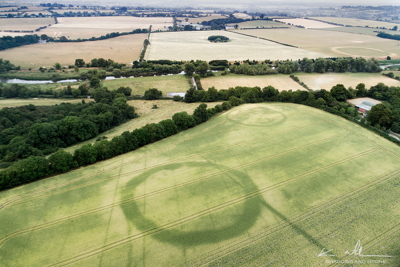 The newly discovered henges and features at Newgrange; some photos ...